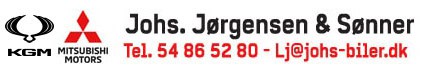 Johs. Jørgensen & Sønner Mitsubishi forhandler i Vester Ulslev